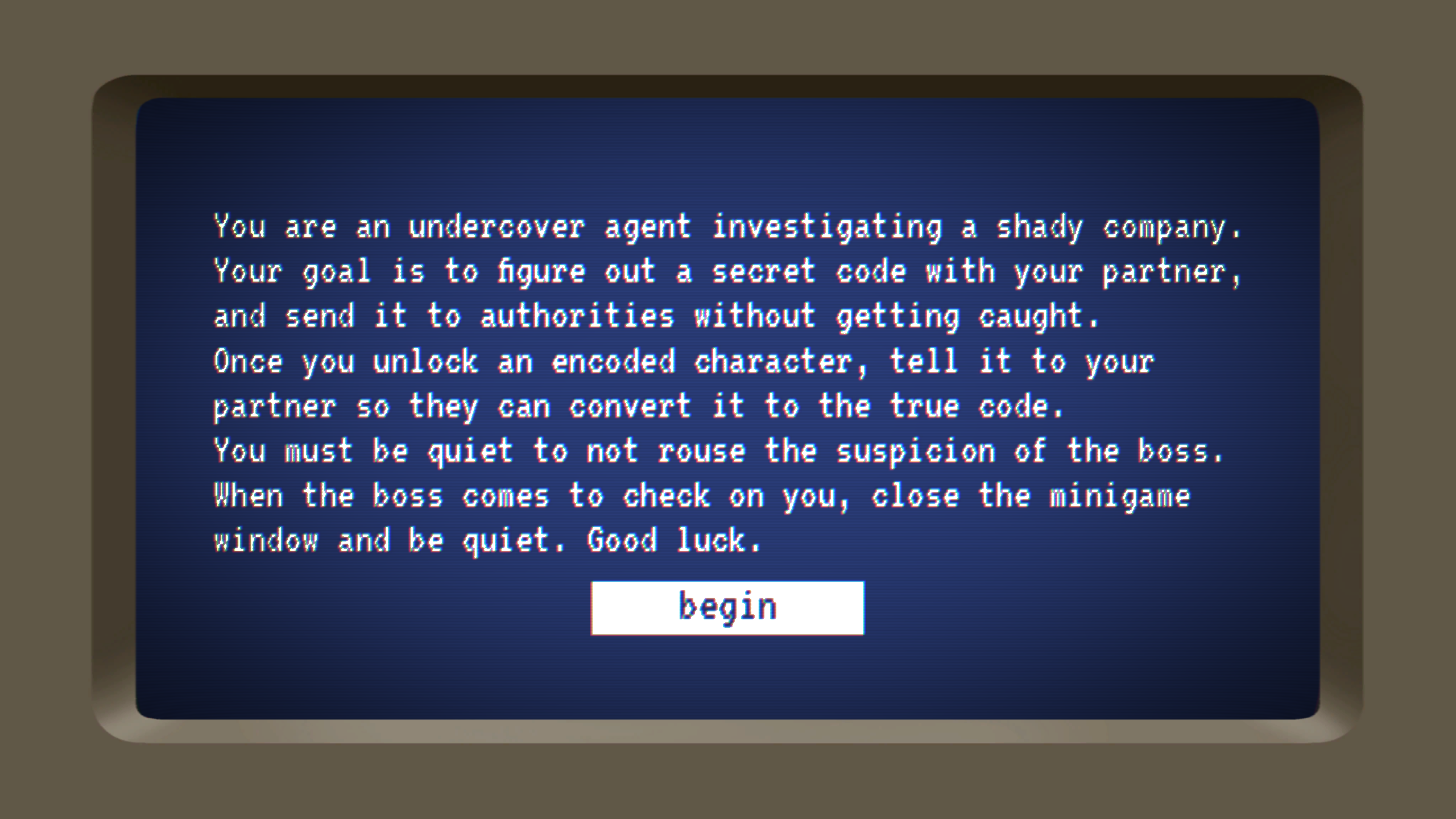 Silent Codes